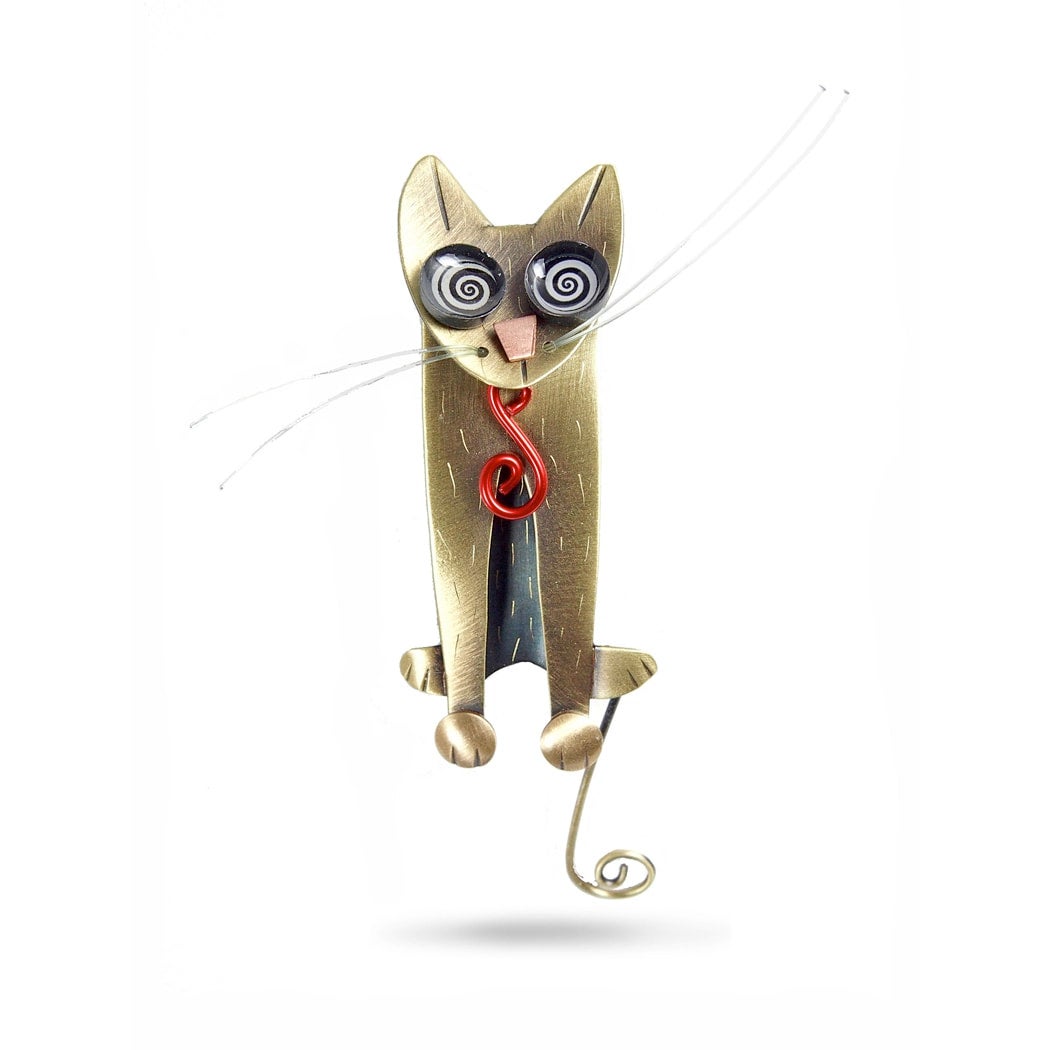 Cat-a-Tonic Pin - by Chickenscratch | Cat aMEWsement